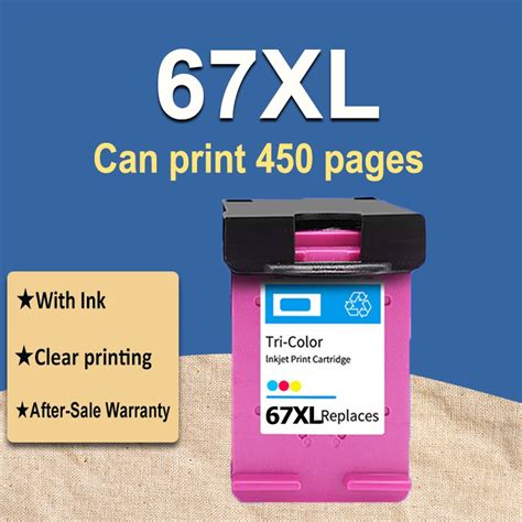 Compatible Hp 67 Ink Hp67xl Ink Cartridge Refillable For Hp 1255 2724
