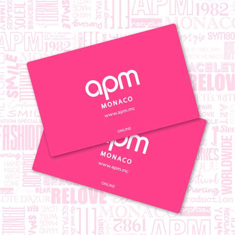 禮品卡 Apm Monaco