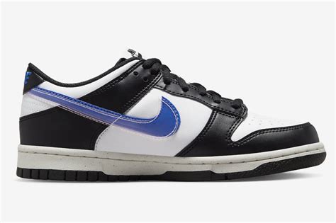 Nike Dunk Low Gs Tpu Swoosh Fd0689 001 Release Date Sbd