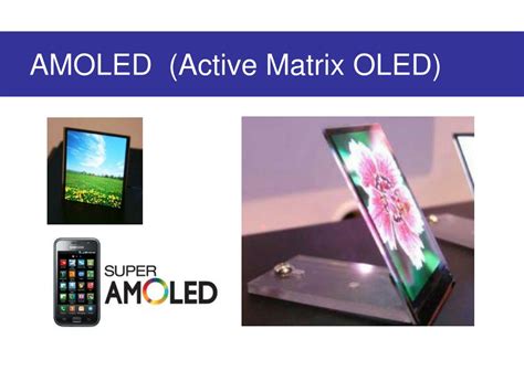 Ppt PerifernÍ ZaŘÍzenÍ ZobrazovacÍ Jednotky Oled Technologie Powerpoint Presentation Id