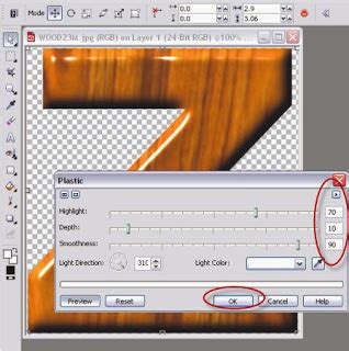 Digital Free Tutorials CorelDraw Tutorial Effect Of Plastic