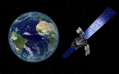 Fondos De Pantalla X Planetas Sat Lite Artificial Yahsat Satellite Tierra Osmos