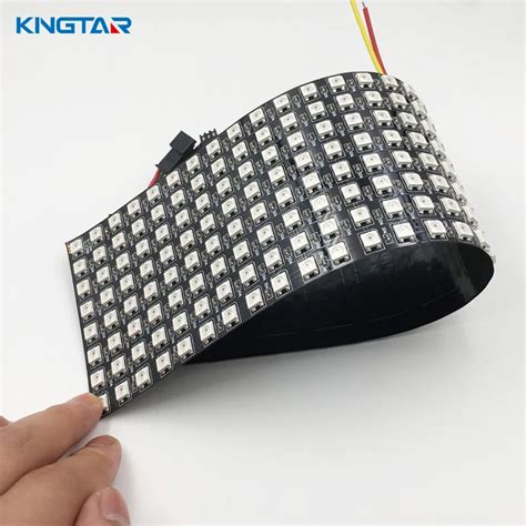Digital Rgb 8 32 Dot Matrix Led Display Module Rgb Full Color Flexible