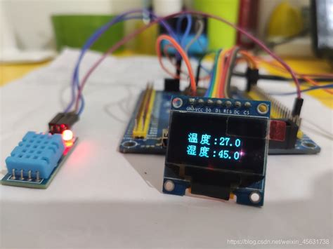 Stm32f103dht11显示温湿度（096寸oled）stm32f103将温湿度显示在oled屏上 Csdn博客