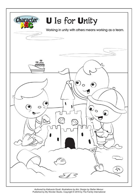 Unity Coloring Pages Unity Coloring Pages