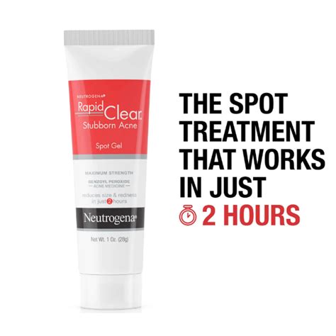 Neutrogena Rapid Clear Stubborn Acne Spot Gel 28g Shams Shopping Centre