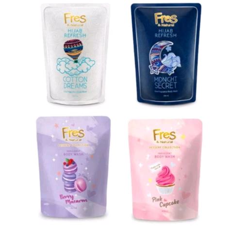Jual Fres And Natural Bodywash 450ml Shopee Indonesia