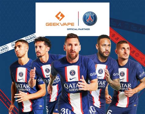 2firsts Geekvape And Paris Saint Germain A New Partnership