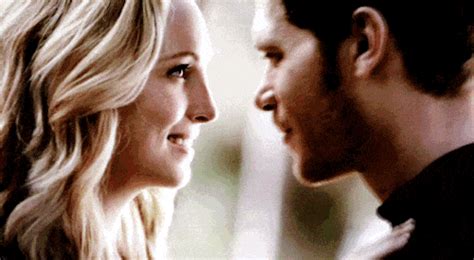 Vampire Diaries Caroline And Klaus Kiss