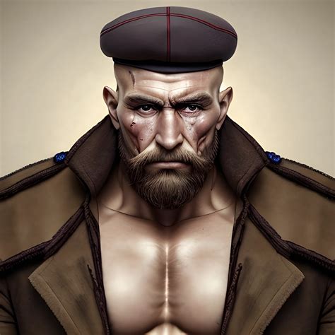 Russian Man 16k Muscles Masterpiece Massive Muscles Sca