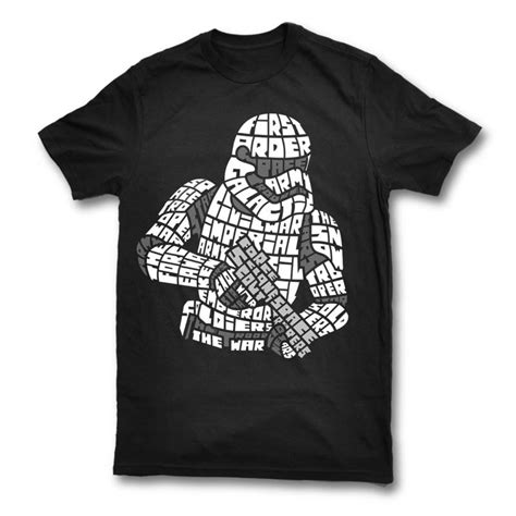 T Shirt Star Wars First Order Ketshooop T Shirts Anniversaires