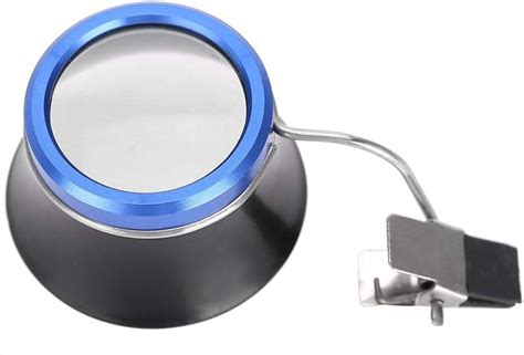Portable Clip On Eyeglass Magnifier Magnifying Glass Watchmaker Jewelry