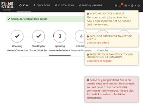 I Received An Error Asking Me To Run A Check Disk Command In Windows FixMeStick Support