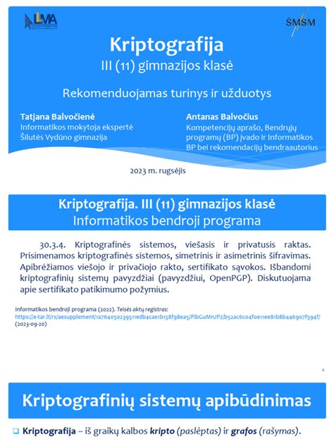 Kriptografija 11 Kl Pdf