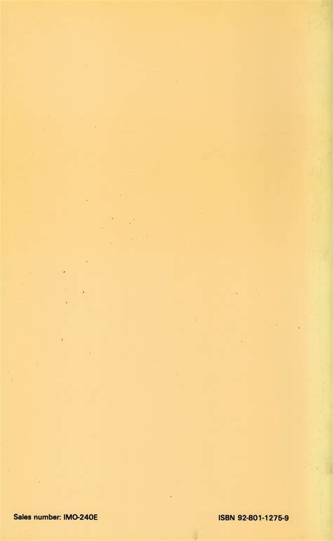 International Code For The Safe Carriage Of Grain In Bulk