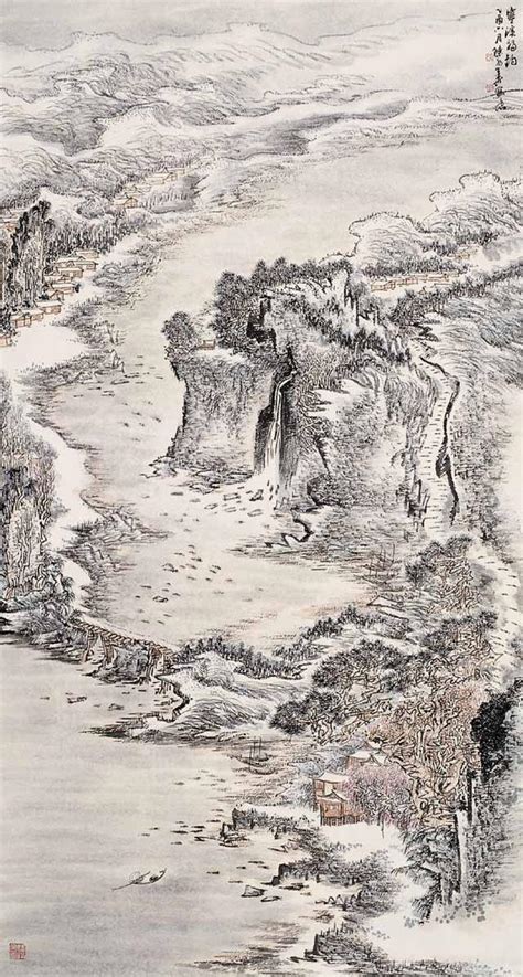 陳幼華二十六幅山水作品畫欣賞 每日頭條