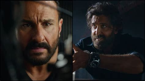Vikram Vedha Teaser Saif Ali Khan And Hrithik Roshan Indulge In A