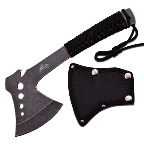 Master Usa Mu Axe Inch Full Tang Black Cord Axe