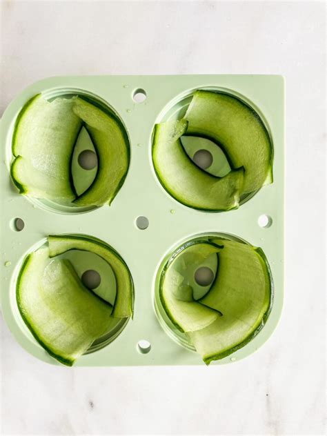 Best Cucumber Ice Cubes Freezer Foodie