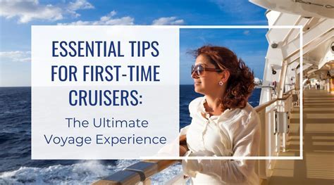 Unforgettable First Cruise Experience Essential Tips And What To Expect