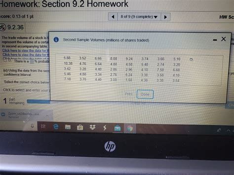 Solved Homework Section 9 2 Homework Score 0 13 Of 1 Pt Chegg