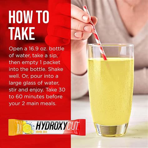 Hydroxycut Drink Mix Weight Loss Electrolytes Supplementlk