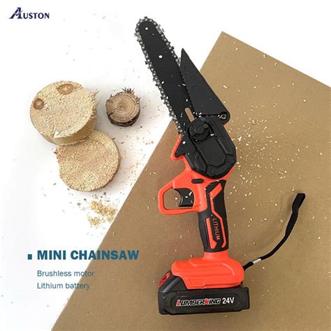 6 Inch Mini Chainsaw Pruning Saw Fruit Tree Garden Woodworking Tools