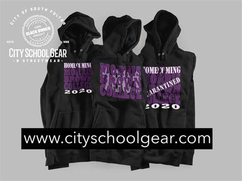 Morris Brown College 1881 Hoodie City School Gear