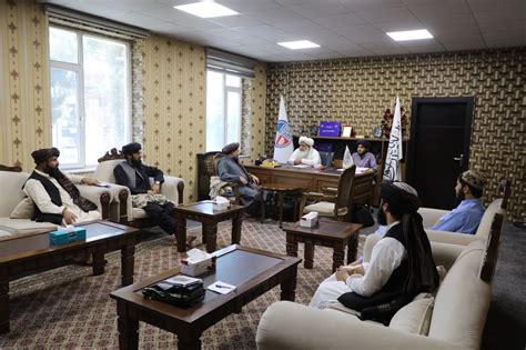 محترم الحاج ملا نور الدین ترابی، سرپرست اداره ملی آمادگی و رسیدگی به حوادث با والی کابل دیدار