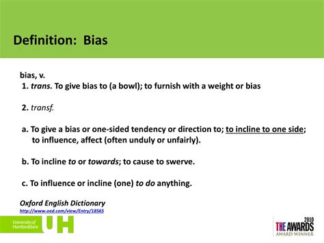 PPT Implications Of Unconscious Bias PowerPoint Presentation Free