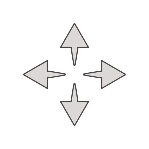 Arrow Arrows Cursor Direction Move Icon Download On Iconfinder
