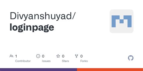 Github Divyanshuyad Loginpage