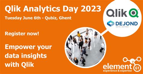 Qlik Analytics Day 2023 Element61