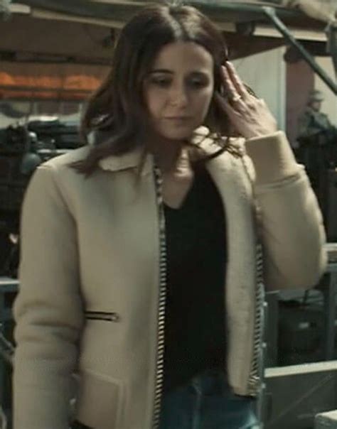 Superman And Lois S03 Emmanuelle Chriqui Shearling Jacket Ujackets