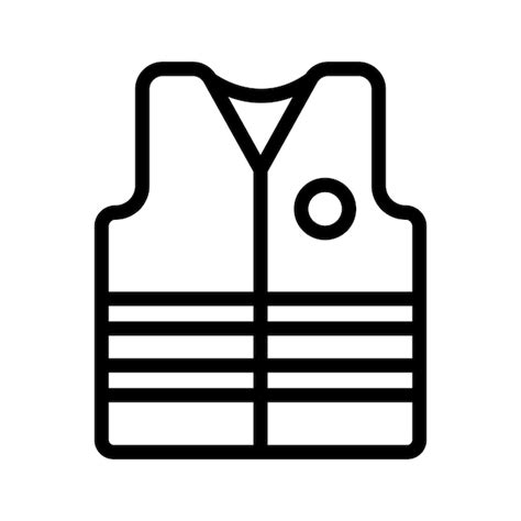 Premium Vector Life Jacket Icon Symbol