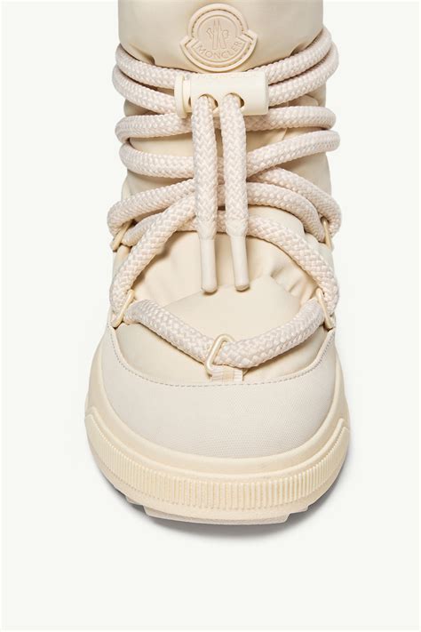 Light Beige Moncler Altive Mid Snow Boots Boots For Women Moncler Us