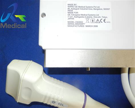 Ge 12l Linear Array Ultrasound Probe Transducer Medical Instrument