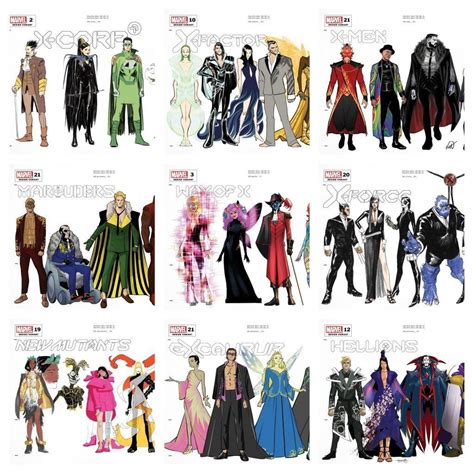 Pin By T Thom On Hellfire Gala Marvel Character Design Marvel Comics