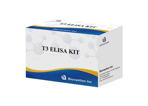 Triiodothyronine T3 Elisa Test Kit 96 Tests Elisa Blood Serum Test