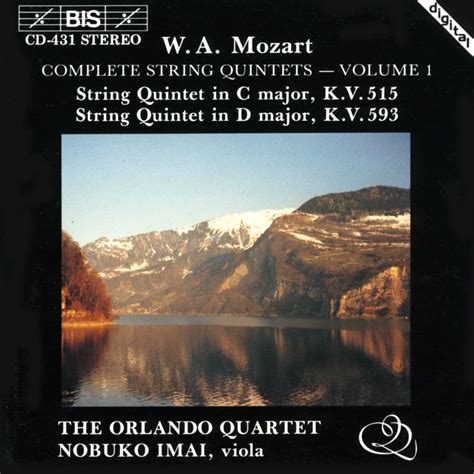 Bis Records Mozart Complete String Quintets Vol1
