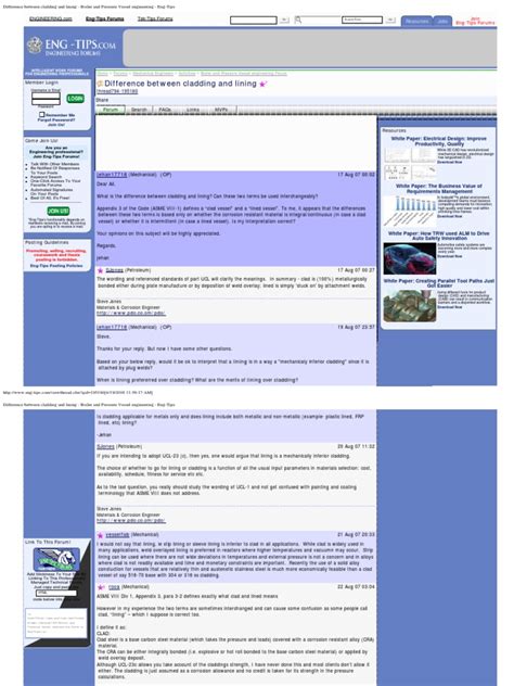 Pdf Difference Between Cladding And Lining Boiler And Pressure