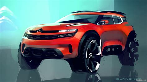Citroen Aircross Concept 2015my Design Sketch
