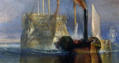 J M W Turner The Fighting Temeraire Smarthistory