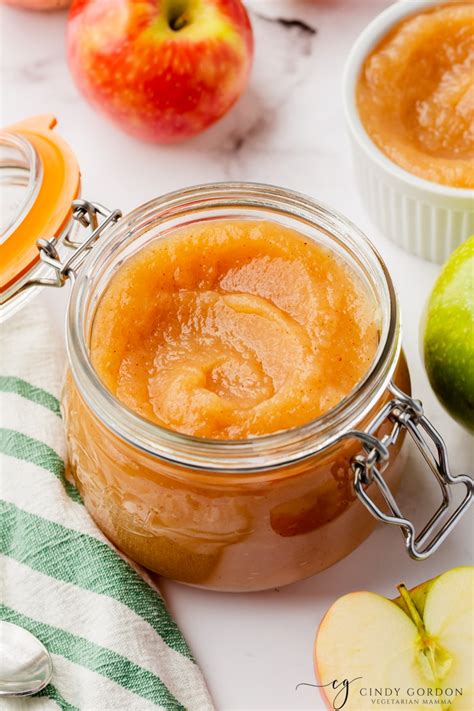 Unsweetened Applesauce Vegetarian Mamma