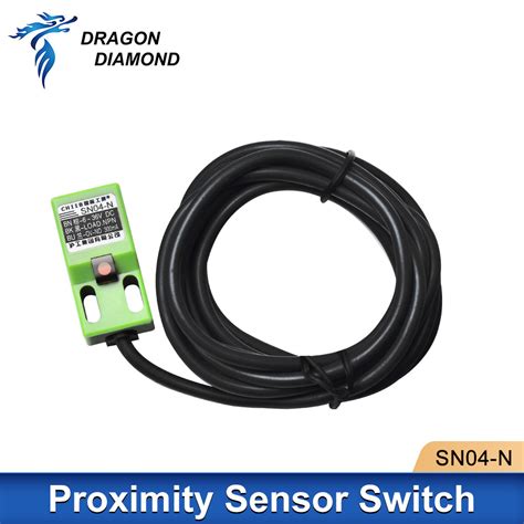 1pc Laser Proximity Limit Sensor Switch Sn04 N Metal Inductive