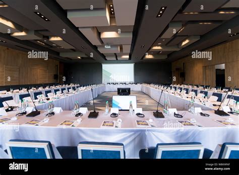Interior Of Big Modern Conference Room Before Starting A Business