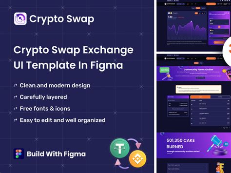 Crypto Swap Crypto Swap Exchange UI Kit By Bitrixinfotech EpicPxls