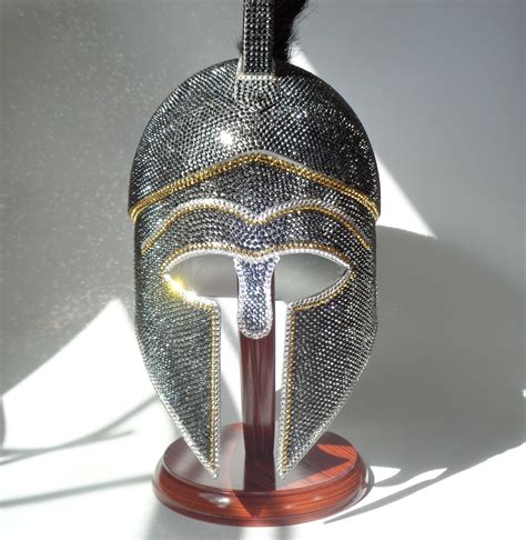 Trojan War Helmet Of King Memnon Circa 1200bc Hand Encrusted Etsy