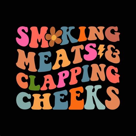 Smoking Meats And Clapping Cheeks Premium Ai Generated Vector