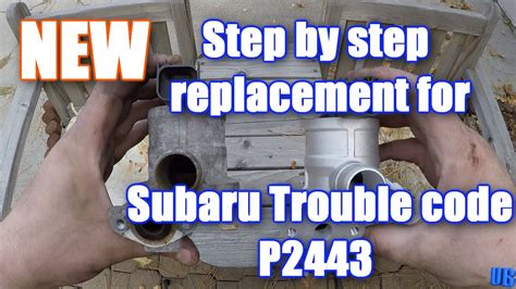 Subaru Trouble Code P2443 Youtube